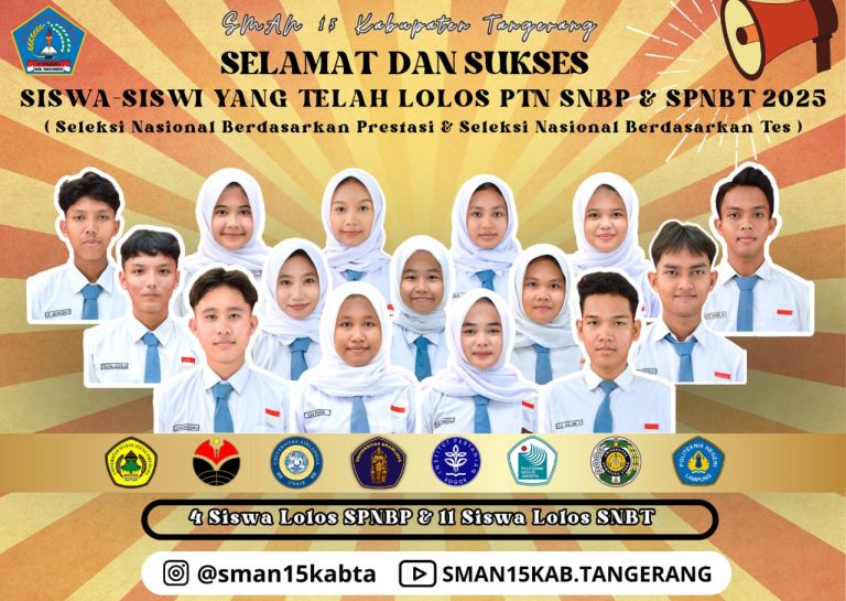SMAN 15 KABUPATEN TANGERANG – SMAN 15 KABUPATEN TANGERANG